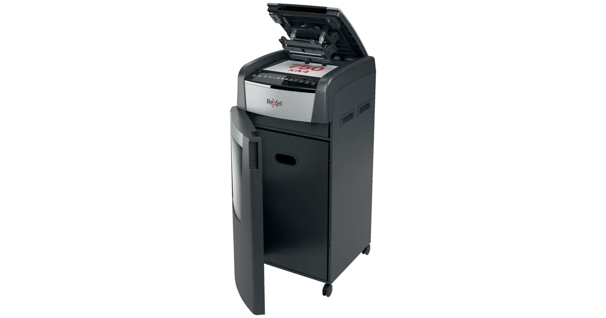 Rexel Optimum AutoFeed+ 750X Automatic Cross Cut Paper Shredder P4 | REXEL