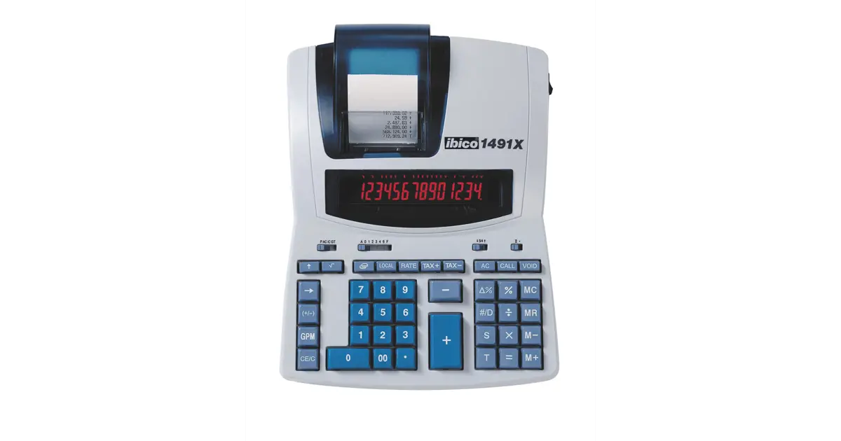 Victor PL8000 Manual CALCULATOR,14DGHT PRNT,WE – Supply, Inc Adding ...