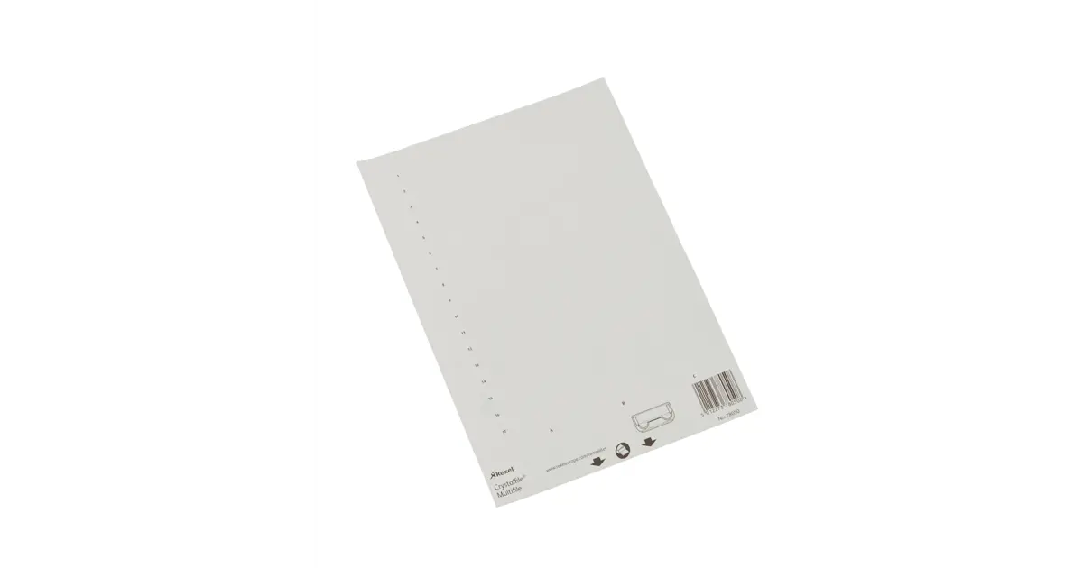 Rexel Crystalfile™ Printable Tab Inserts | REXEL