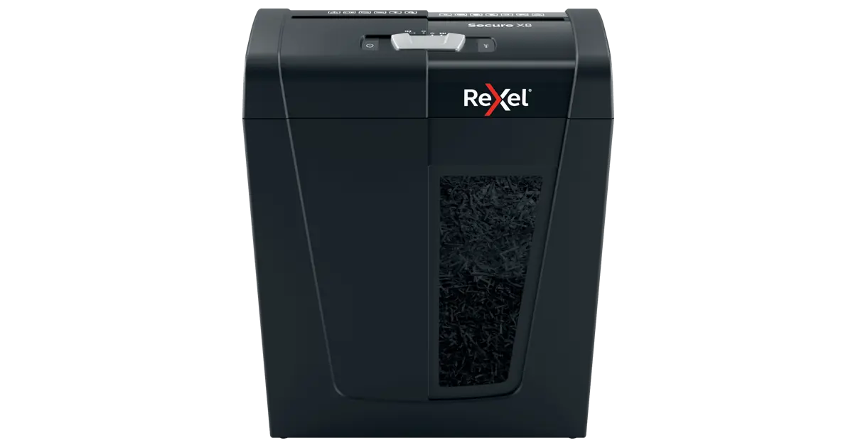 Rexel Secure X8 Cross Cut Paper Shredder P4 | REXEL