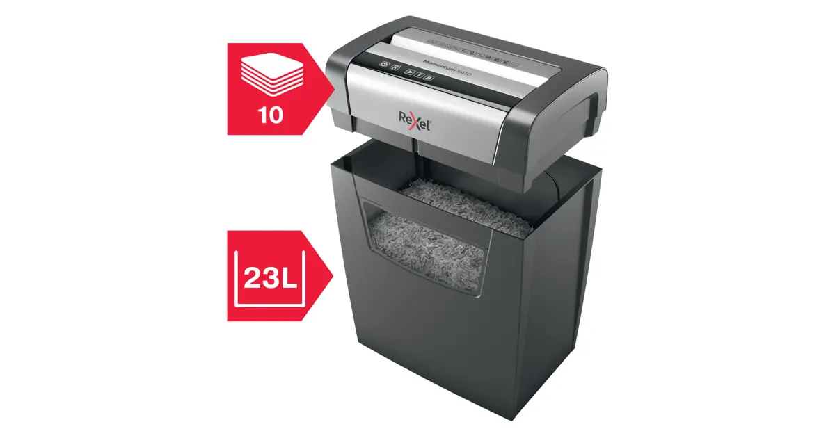Rexel Momentum X410 Evrak İmha Makinesi | REXEL