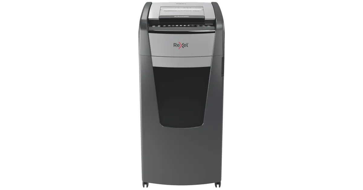 Rexel Optimum AutoFeed+ 750X Automatic Cross Cut Paper Shredder P4 | REXEL