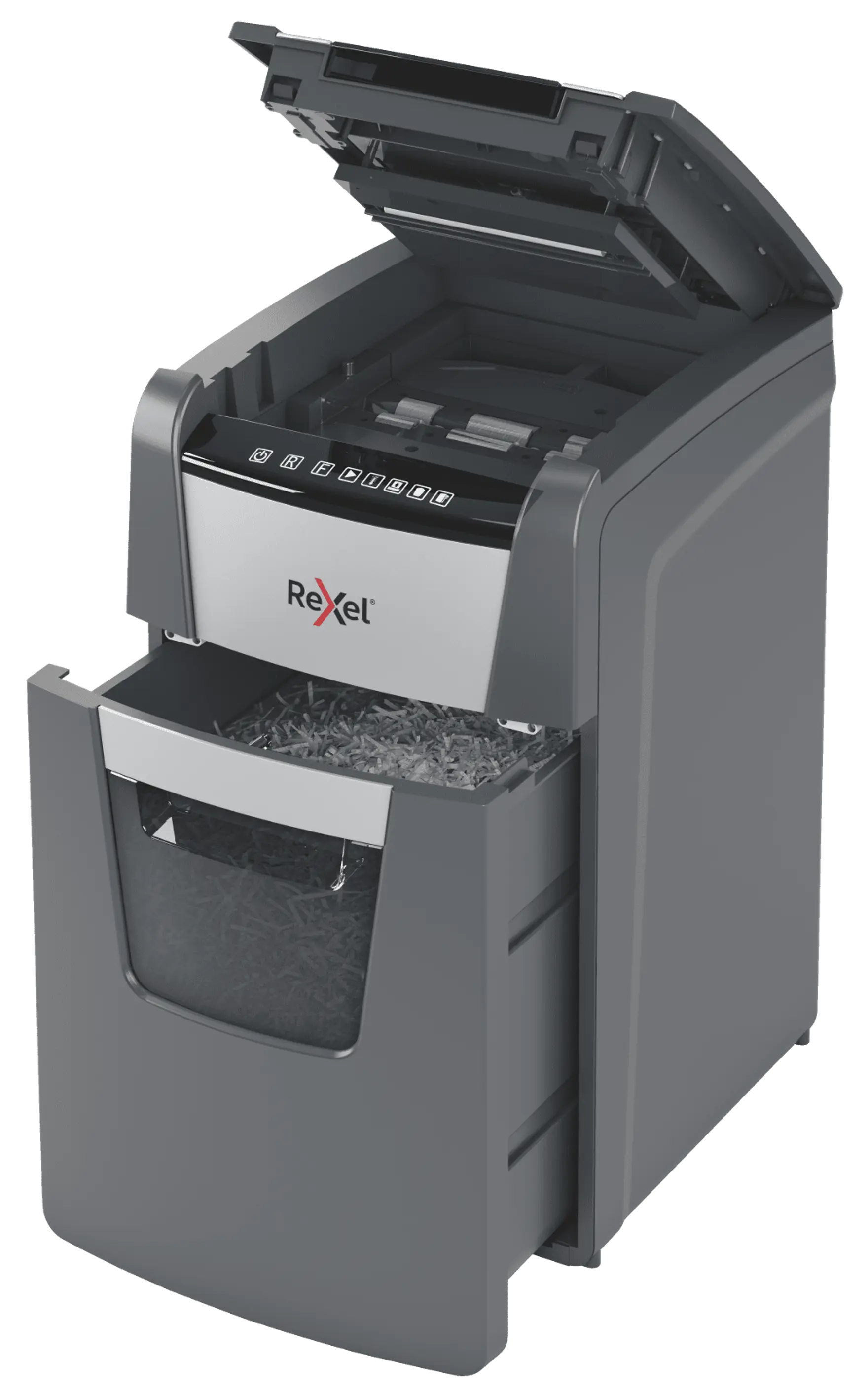 Destructeur Rexel Optimum Auto+ 130X Coupe croisée | REXEL