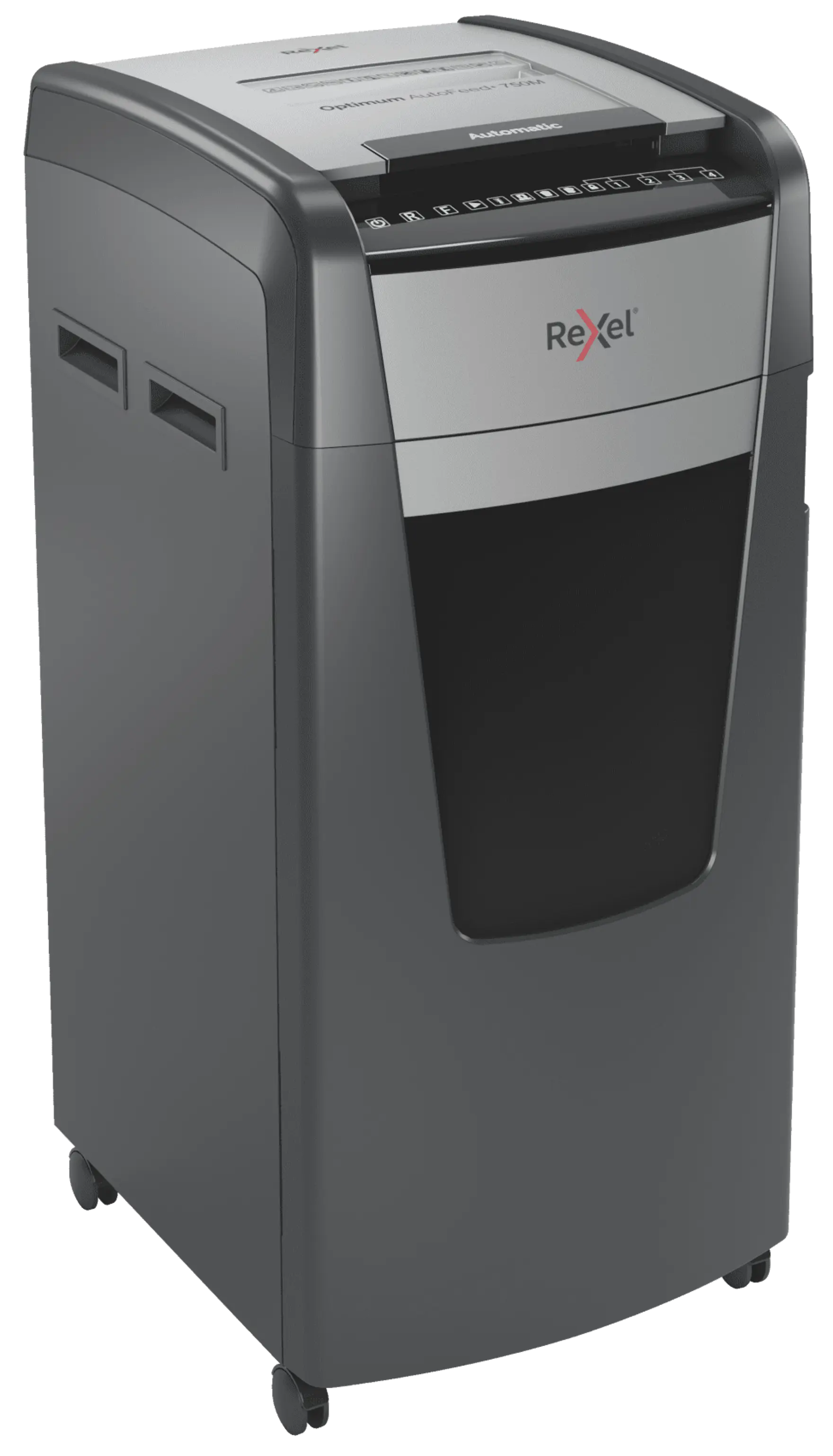 Rexel Optimum AutoFeed+ 750M Automatic Micro Cut Paper Shredder P5 | REXEL