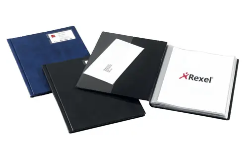 Nyrex Slimview A4 Display Book 50 Pkt Bk | REXEL