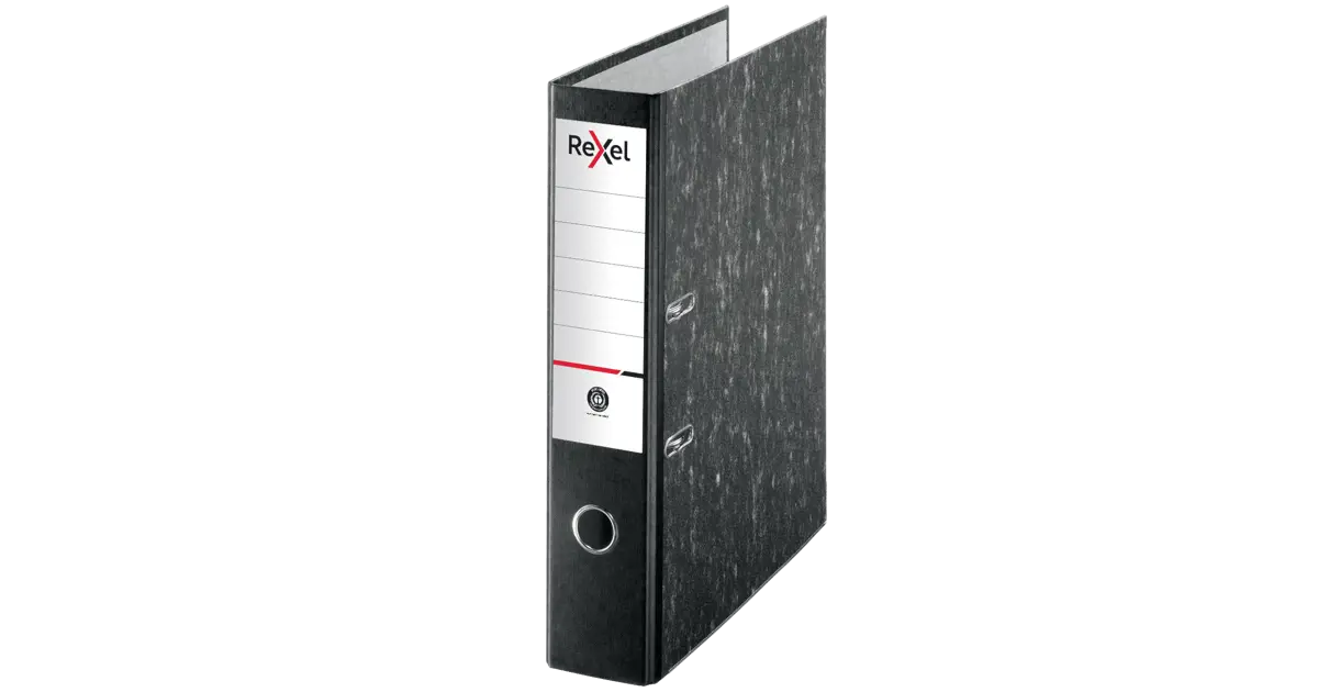 Rexel Foolscap Paper on Board Lever Arch File | REXEL