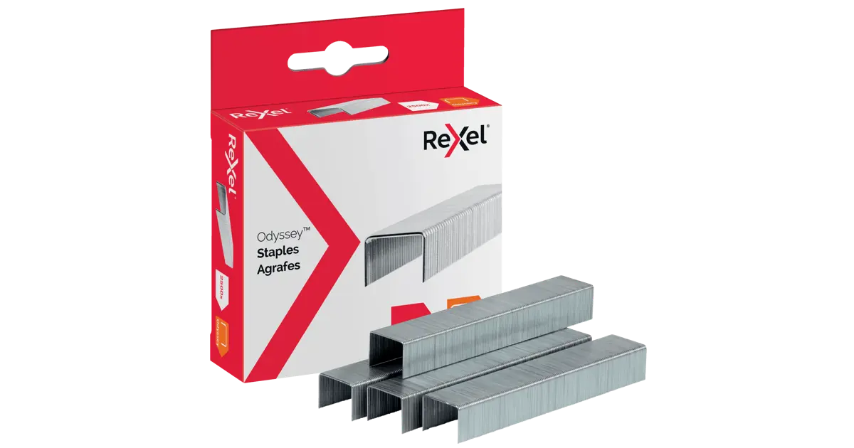 Rexel Odyssey Heavy Duty Staples - Box of 2500 | REXEL