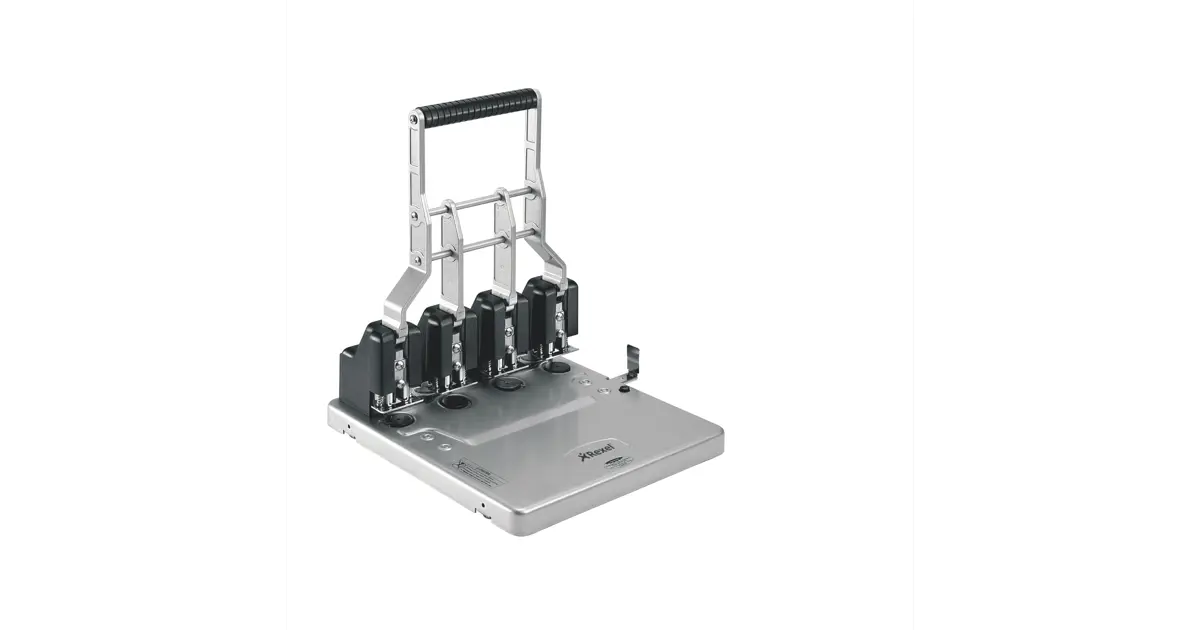 Rexel HD4150 Ultra Heavy Duty 4 Hole 150 Sheet Punch | REXEL