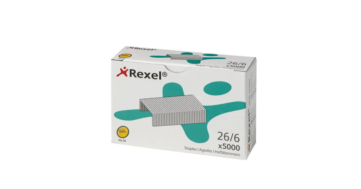 Rexel No. 56 (26/6) Staples (5000) | REXEL