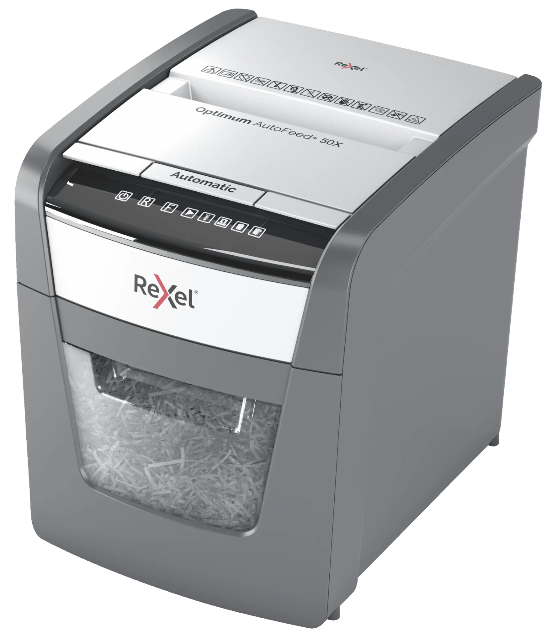 Destructeur Rexel Optimum Auto+ 50X Coupe croisée | REXEL