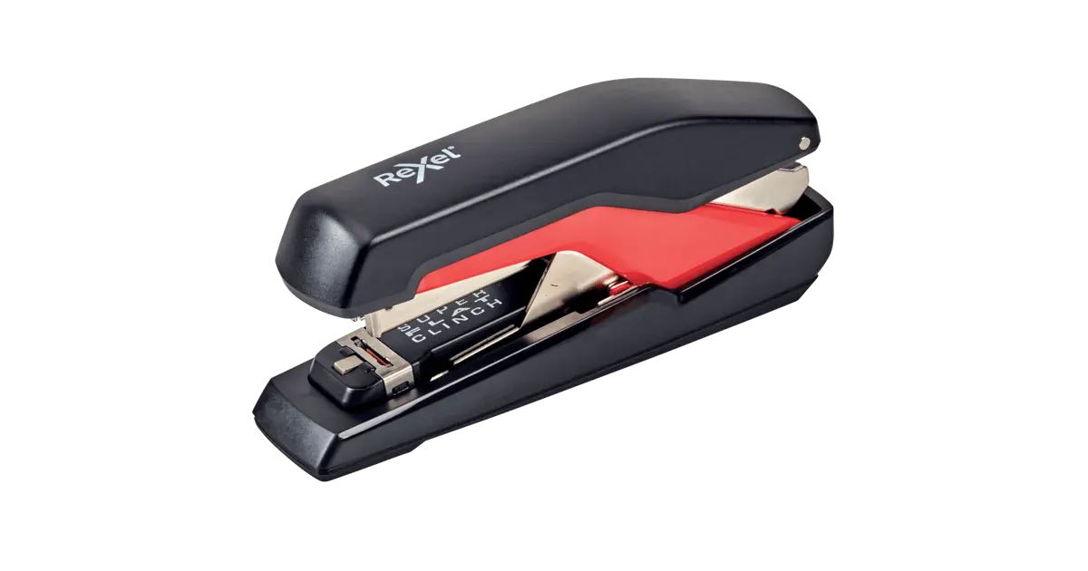 Rexel Supreme Omnipress Super Flat Clinch Full Strip 60 Sheet Metal Stapler S060 REXEL